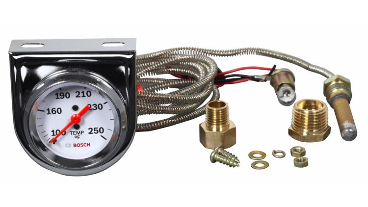 Style Line 2" Mechanical Water/Oil Temperature Gauge (White Face) - FST ...
